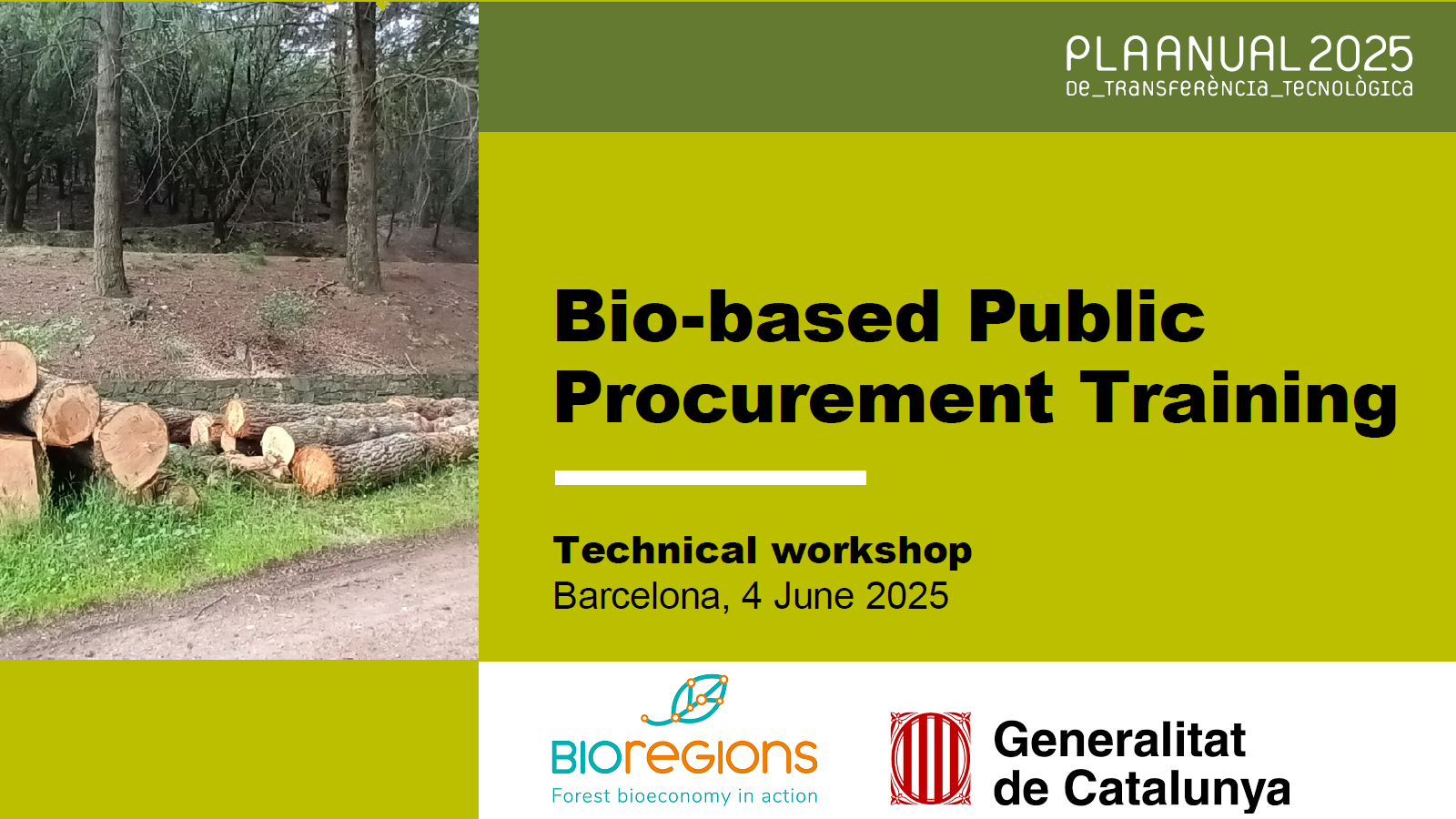 Bio-based Public Procurement Training | European Forest Institute